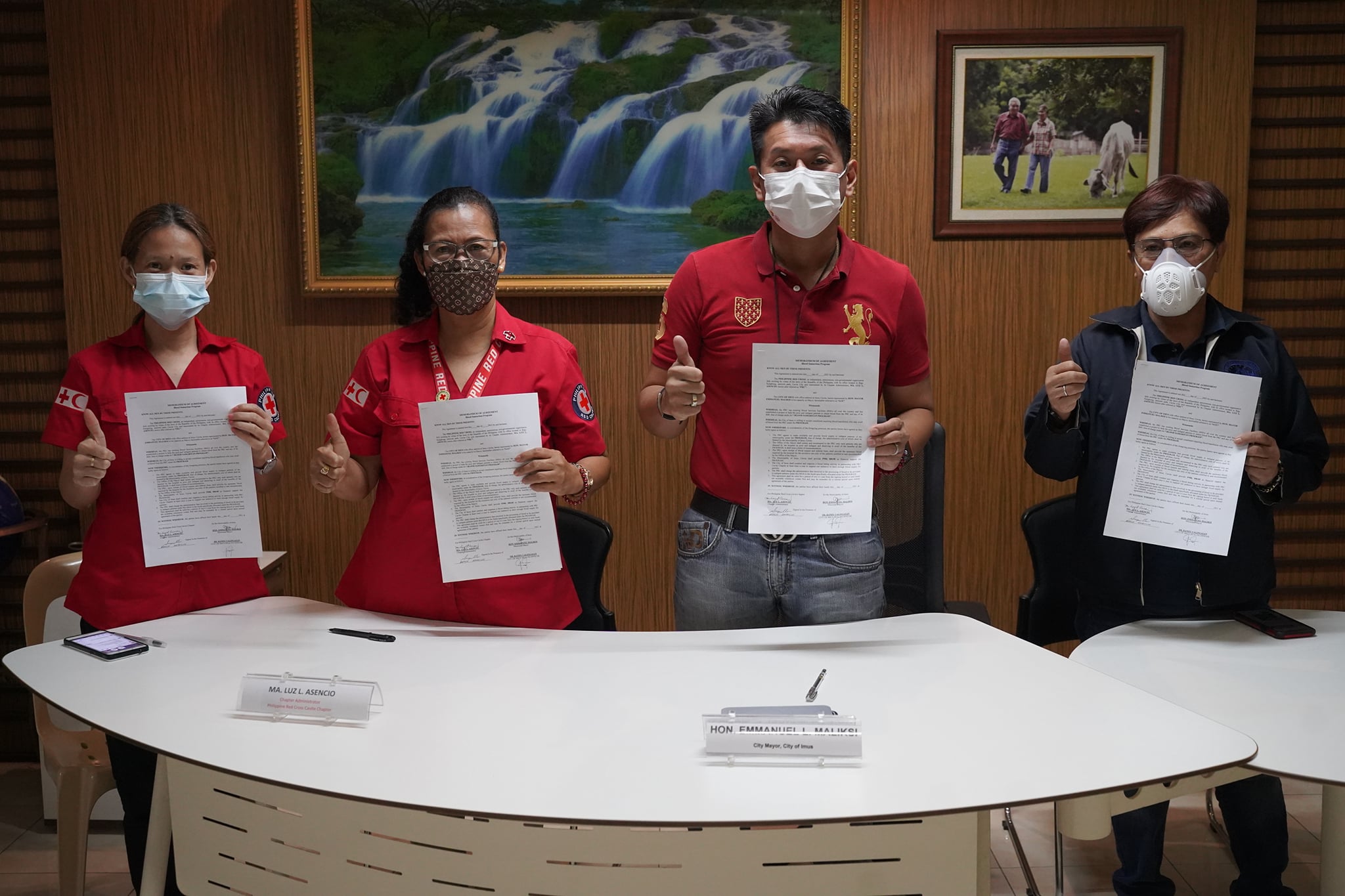 Imus LGU inks MOA with PH Red Cross for Blood Samaritan Project - The ...