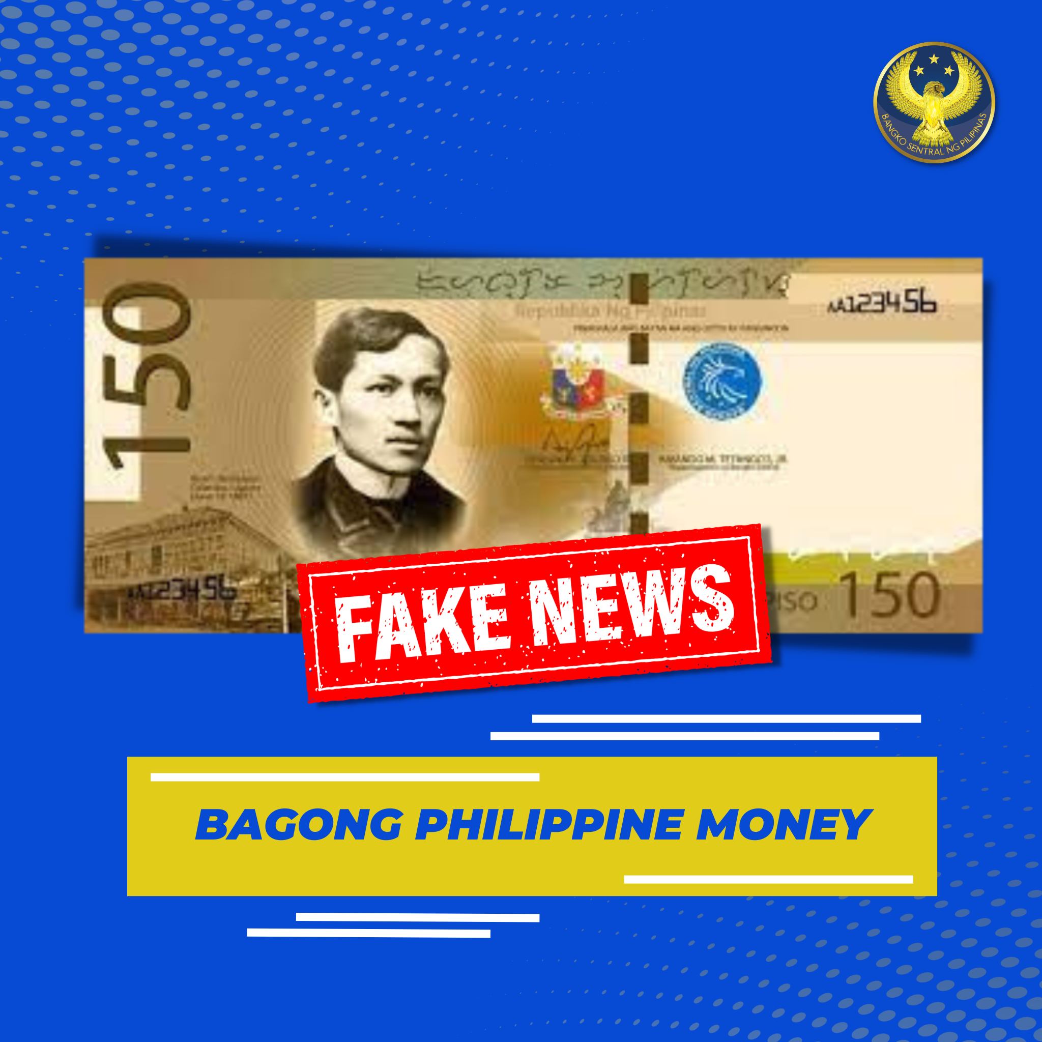 BSP warns public vs fake P150 bill circulating online - The Cavite Rising